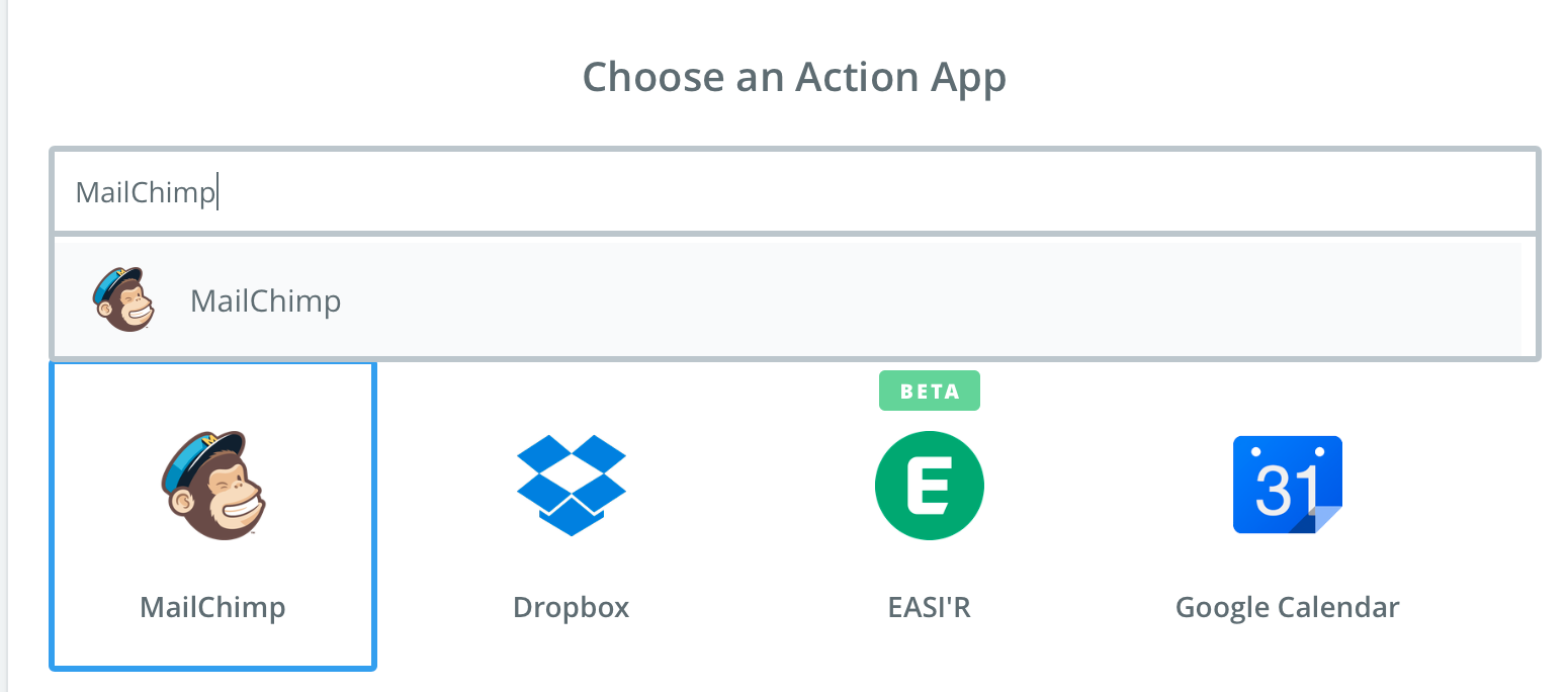 Zapier - EASI'R Documentation